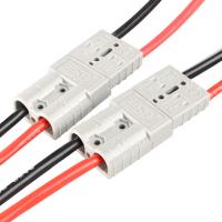 China 50 Quick 300mm Electric Wire Harness 600V Double Pole Connector for sale