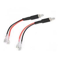 China Single Wire H1 LED Bulb Connector 12v ABS Electric Wire Harness For LED Headlights for sale
