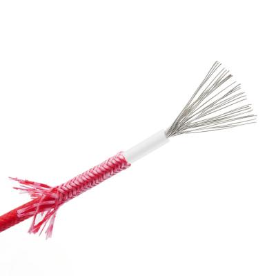 China AGRP High Temperature Silicone Wire 2.5mm Fiberglass Braided Heating for sale