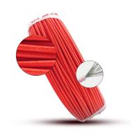 China AGRP High Temperature Silicone Wire 2.5mm Fiberglass Braided Heating for sale