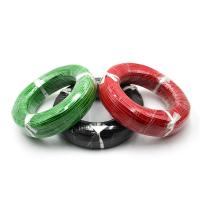 China 1m High Temperature Silicone Wire 0.3mm 1mm 1.5mm 4mm Glass Fiber for sale