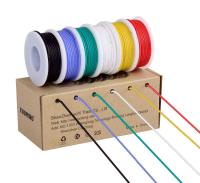 China Hook Up Flexible ISO9001 24 Gauge Electrical Wire Kit 300V High efficiency for sale