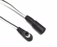 China DC Plug 90 Degree Power Cable Extension Female to male 5.5 2.112V for sale