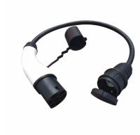 China 16A EV Charging Adapter Type 2 Male Plug To Schuko Socket EV Wiring Harness for sale