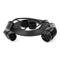 China 32A Three Phase EV Wiring Harness 22kW IEC62196 EVSE Type 2 To Type 1 J1772 for sale