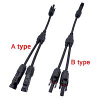 China MC4 Solar Photovoltaic Cable 2 Branch Y Type 3 Way Plug ISO9001 VGA for sale