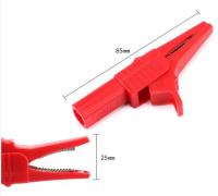 China 4mm Power Inverter Battery Cable 55mm 85mm HV Alligator Clamp For 2000V Battery for sale