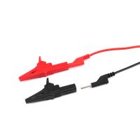 China 4mm Power Inverter Battery Cable 55mm 85mm HV Alligator Clamp For 2000V Battery for sale