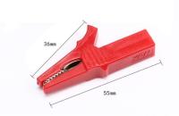 China 4mm Power Inverter Battery Cable 55mm 85mm HV Alligator Clamp For 2000V Battery for sale