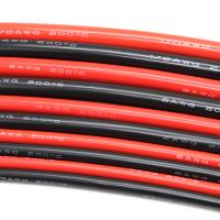China 1AWG Flexible Silicone Wire Heat Resistant 0.8mm Copper Ultra Soft for sale