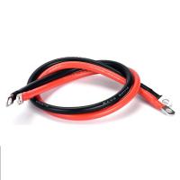 China UPS Power 8 AWG Battery Wire 80cm 100cm M8 Terminal With Crimping And Soldering Lug for sale