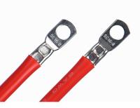 China UPS Power 8 AWG Battery Wire 80cm 100cm M8 Terminal With Crimping And Soldering Lug for sale