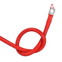 China 10AWG Battery Terminal Cables 20cm 30cm 40cm Super Soft Silicone With Lug for sale