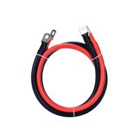 China 10AWG Battery Terminal Cables 20cm 30cm 40cm Super Soft Silicone With Lug for sale