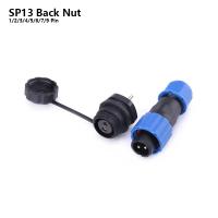 China SP13 IP68 Industrial Electrical Connector Waterproof thermoplastic PPS Insulator for sale