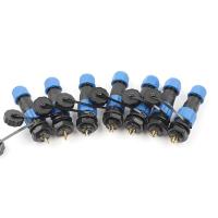 China SP13 IP68 Industrial Electrical Connector Waterproof thermoplastic PPS Insulator for sale
