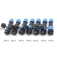 China SP13 IP68 Industrial Electrical Connector Waterproof thermoplastic PPS Insulator for sale