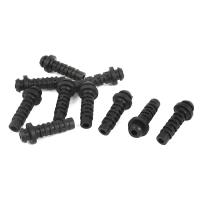 China OEM Rubber Strain Relief Cord Boot Protector 10mm 16mm OD for Aviation Plug for sale