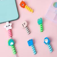 China 2.5*4.5cm Silicone USB Cable Protector Earphone Electrical Cable Accessories for sale