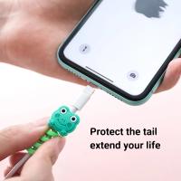 China 2.5*4.5cm Silicone USB Cable Protector Earphone Electrical Cable Accessories for sale