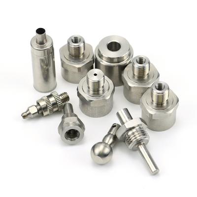 China Medical Grade 316L Stainless Steel CNC Milling Shaft Parts with ≤0.4μm Surface Finish for Ventilator Systems for sale
