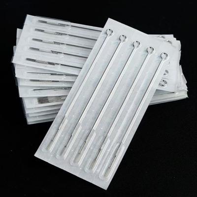 China 304 Stainless Steel Tattoo Needles 0.30mm-0.40mm for Permanent Makeup with ISO 13485 Certification for sale