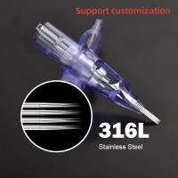 China Medical Grade 304 Stainless Steel Tattoo Needles 0.30mm-0.40mm with ISO 13485 Certification for sale