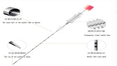 China Graduated Lumbar Puncture Needle For Professional Medical Supply Use for sale