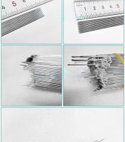 China Medical Grade 304 Stainless Steel Graduated Needle 0.01mm Tolerance Custom Length for sale