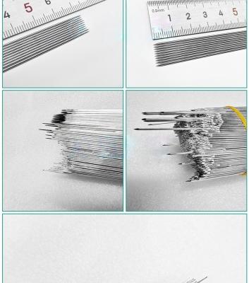 China Medical Grade 304 Stainless Steel Graduated Needle 0.01mm Tolerance Custom Length for sale