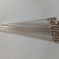 China 316L Stainless Steel Round Tip Liposuction Needle Grooved Drilled Electroplated 1.2mm for sale