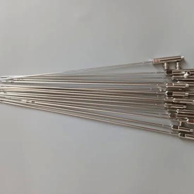 China 316L Stainless Steel Round Tip Liposuction Needle Grooved Drilled Electroplated 1.2mm for sale