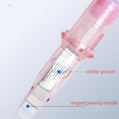 China 304 Stainless Steel Tattoo Needles for Eyebrow & Permanent Makeup - Custom Colors & Multiple Configurations for sale