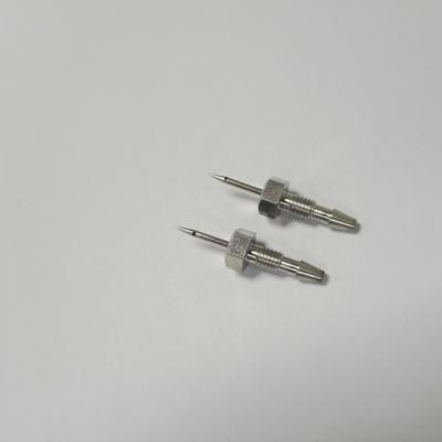 China 304 Stainless Steel Threaded Side-Hole Needle - Custom OD & Length with Directional Flow for Industrial & Medical Applications for sale