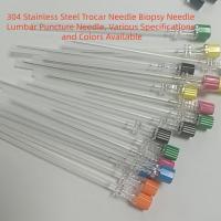China 304 Stainless Steel Puncture Needle Customizable for Biopsy and Anesthesia 22G for sale