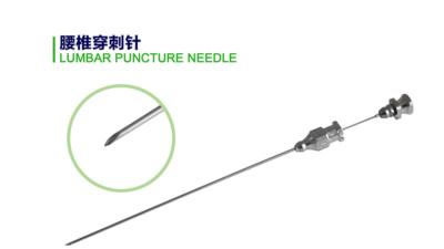 China Medical Grade Stainless Steel Lumbar Puncture Needle 16G to 22G Customizable Length for sale