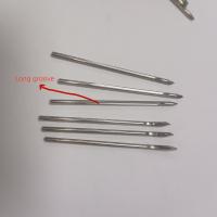 China 304 Stainless Steel Leather Needle with Grooved Slot - Custom Sizes 2-10mm Diameter for Industrial Sewing for sale