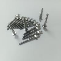 China 316L Stainless Steel Round Bar Precision Threading Long Shaft CNC Machining Medical Parts 1500mm Length for sale