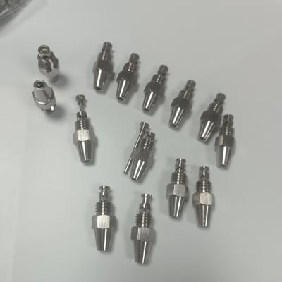 China 304 Stainless Steel CNC Milling Filling Spray Needle 0.05mm Orifice 100mm Length for sale