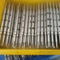 China 420J2 Stainless Steel Long Shaft CNC Milled Side Hole Thread Spare Parts 50-55 HRC for sale