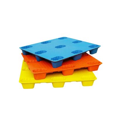 China Eco Friendly Rackable Plastic Pallets Space Saving Stackable Fire Retardant Pallets for sale