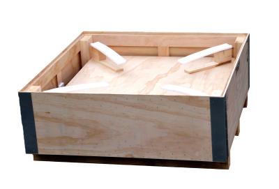 China ISPM 15 Wooden Packaging Box Multi Layer  Plywood Export Boxes 6 - 25mm for sale