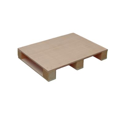China Three Stringer Bottom Plywood Pallets Packaging  Pressure Treated Wood Pallets for sale
