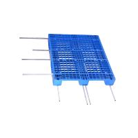China Steel Reinforced Plastic Pallet 1200 X 1000 X 150mm High Weight Capacity HDPE for sale