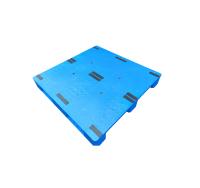 China Injection Molded Plastic Pallets Block  6000kg Loading 4 Way Entry For Warehousing Logistics for sale