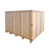 China Heavy Duty Wooden Packaging Box Ispm 15 Heat Treated Wooden Shipping Boxes for sale