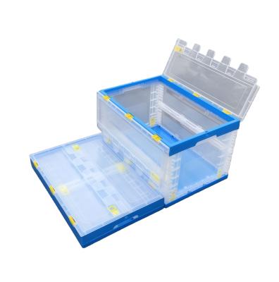 China Space Saving Folding Boxes Plastic Corrugated Foldable High Strength Waterproof for sale