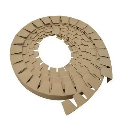 China Ring Shaped Edge Protector Wood Based  Paper Paper Corner Guard for sale