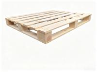 China Poplar Wood Full Deck Four Way Entry Industrial Wooden Pallet 1200x950x120mm for sale