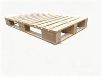 China Poplar Wood Full Deck Four Way Entry Industrial Wooden Pallet 800x600x141mm for Heavy Duty Shipping for sale